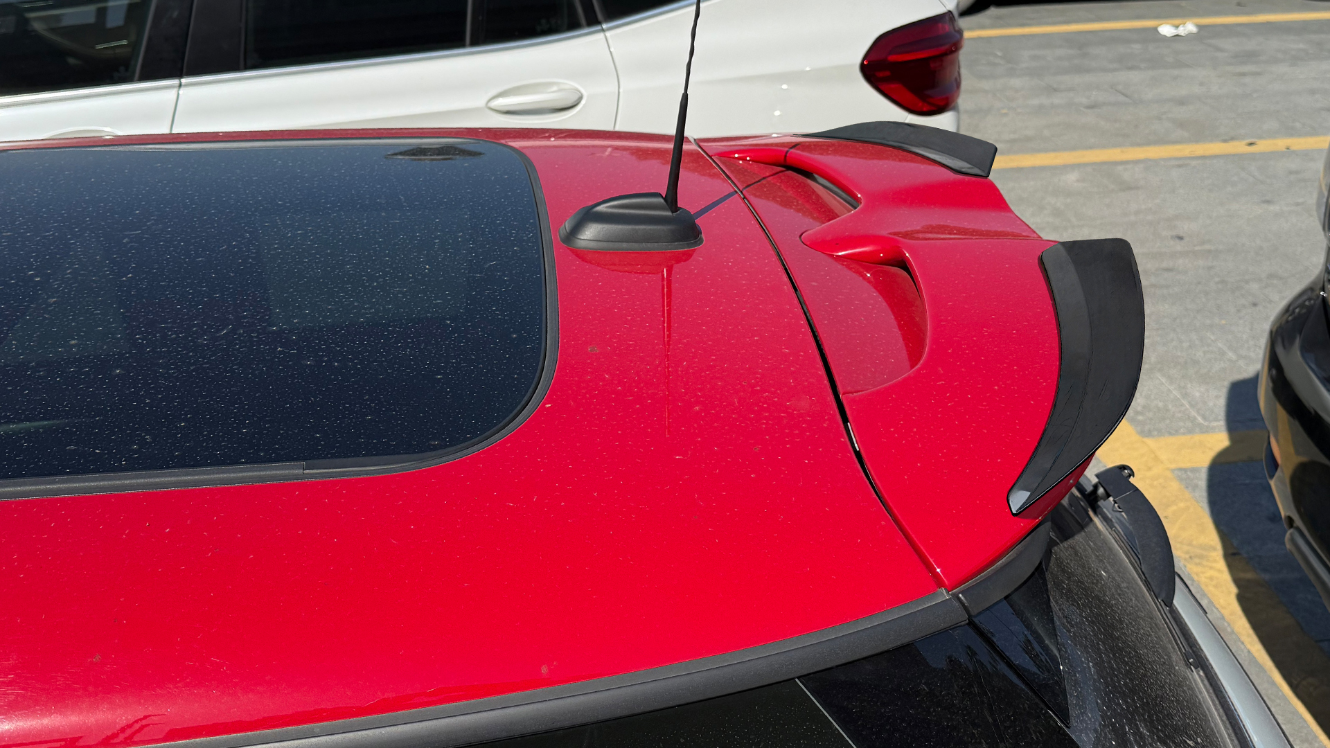 Aileron d'aile de toit arrière pour BMW Mini Cooper JCW F5 5 F5 6 2014 ...