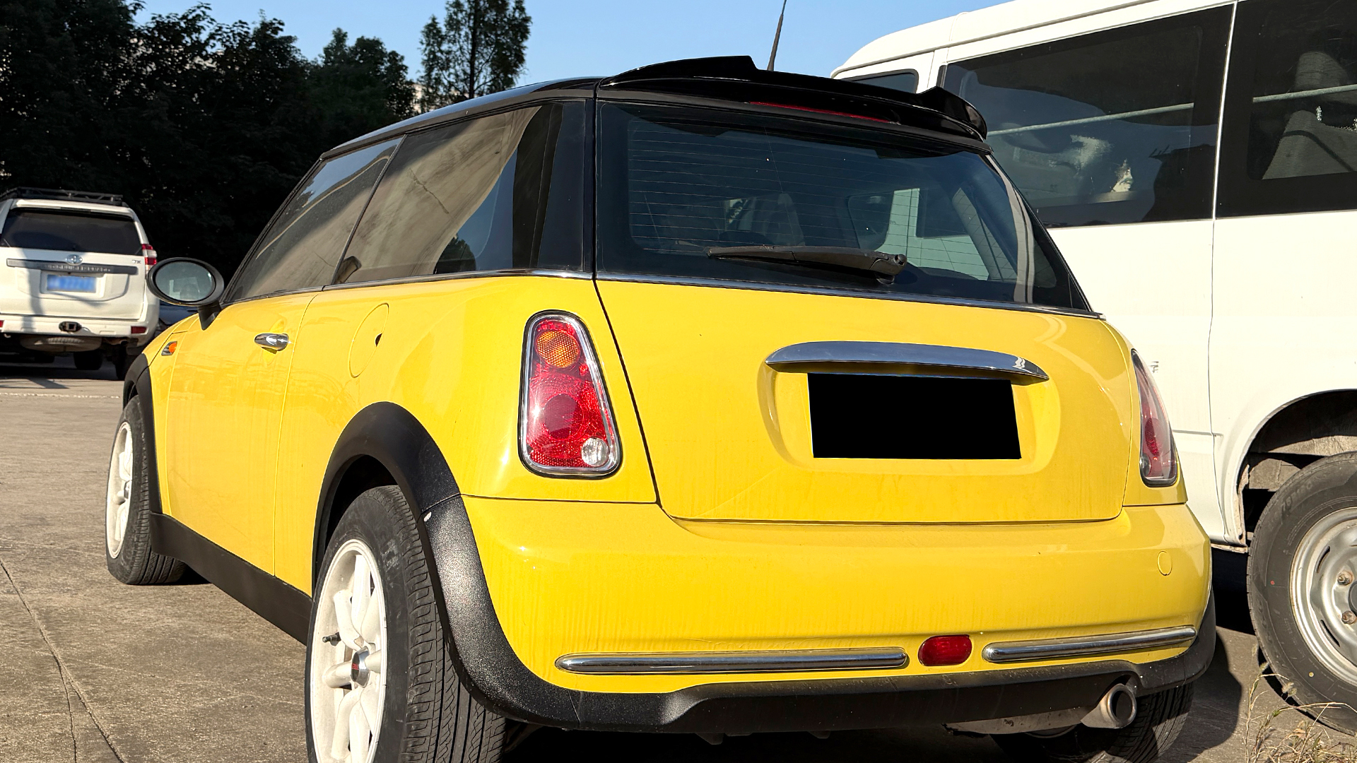 Задний спойлер на крыло крыши для BMW Mini Cooper R50 2001-2006 гг. от ...